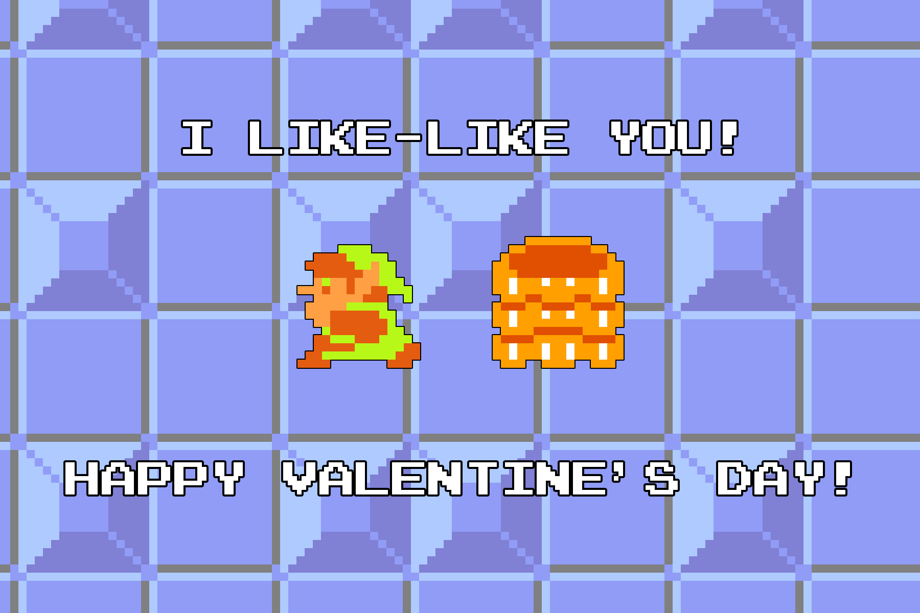 Dot Matrix with Stereo Sound » I Like-Like You! Happy Valentine’s Day!